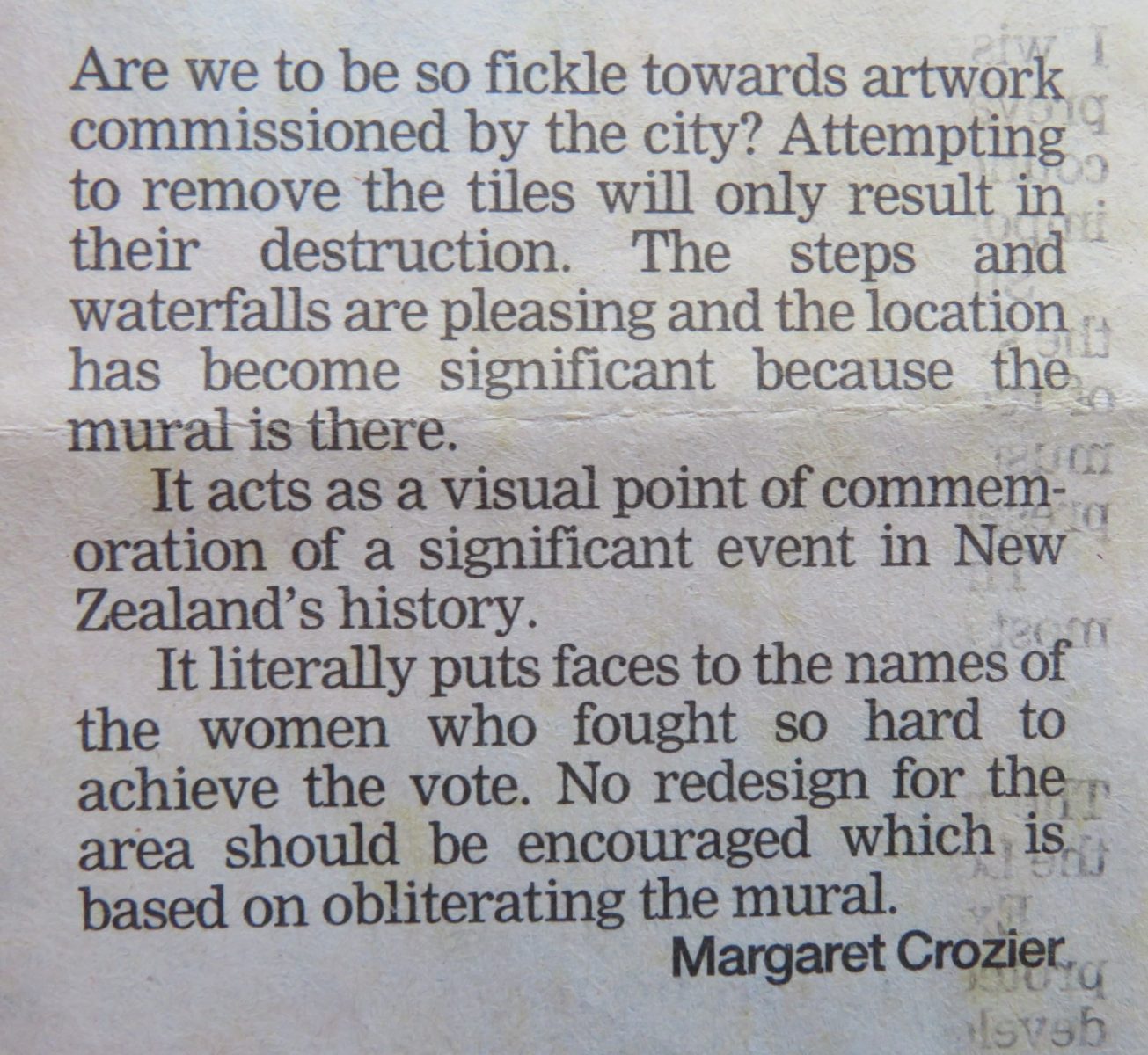 International Women’s Day: A Visit to the Auckland Suffrage Memorial ...