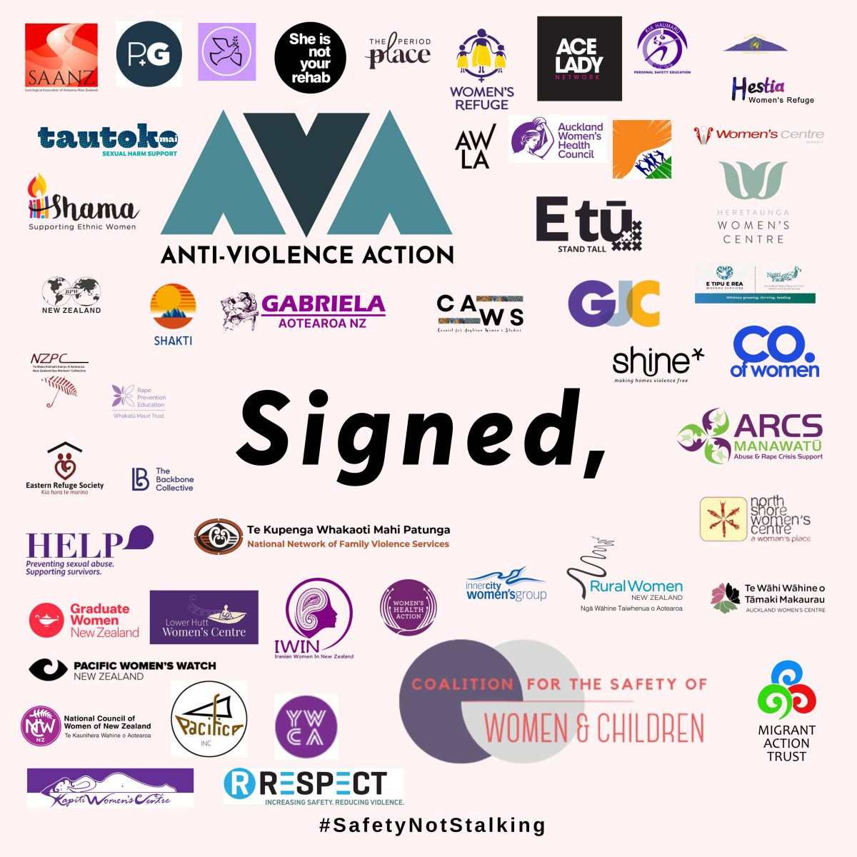 #SafetyNotStalking Open Letter to the Minister of Justice - Auckland ...